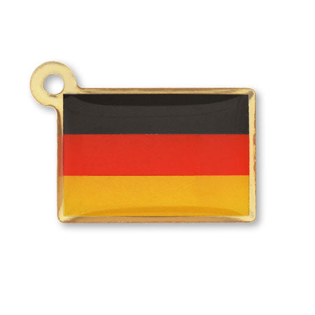 Charm National Flag Germany Approx. 10.5 x 15.5mm Gold – 貴和製作所オンラインストア
